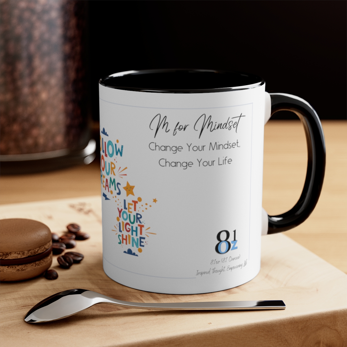 A008 – M for Mindset Inspire Mug – 81oz