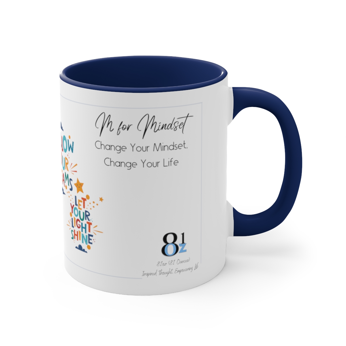 A008 – M for Mindset Inspire Mug – 81oz