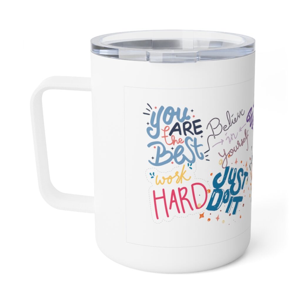A007 – Success Thought Inspire Insulated Mug – 81oz
